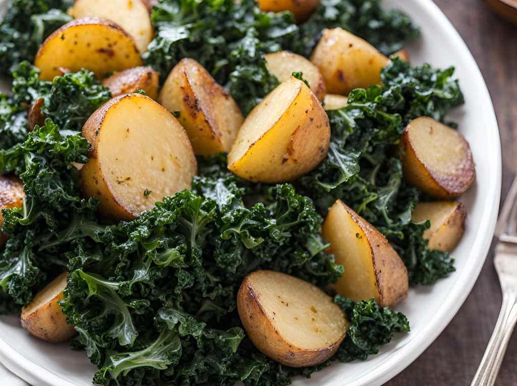 Kale & Fingerling Potato Saute | Cook for Your Life