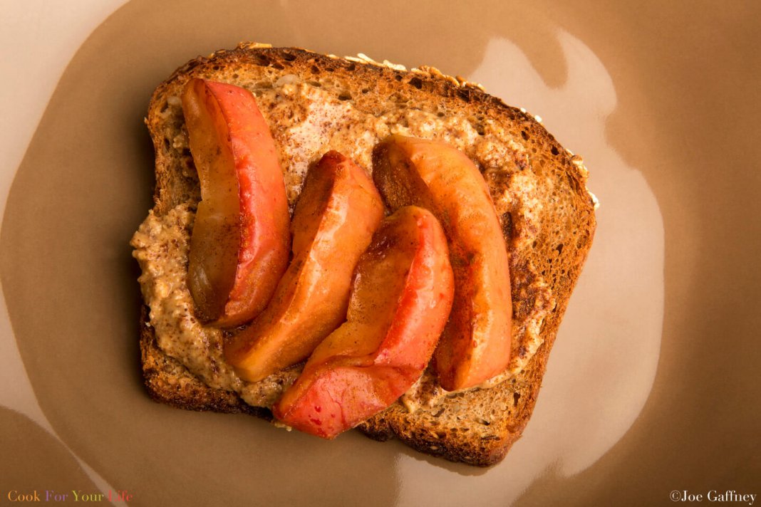 Apple & Almond Butter Toast | Cook for Your Life