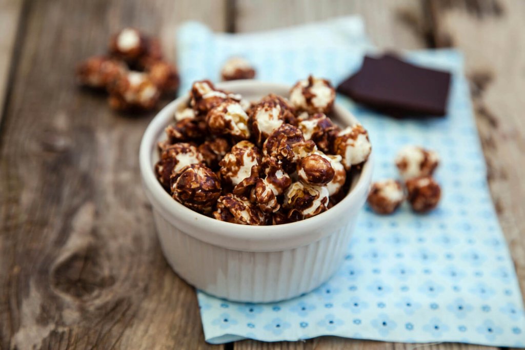 Chocolate Peanut Butter Popcorn | Recipes | Cook For Your Life