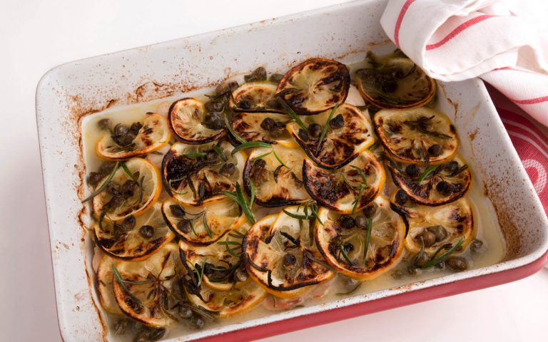 Lemon & Rosemary Baked Fish | Cook for Your Life