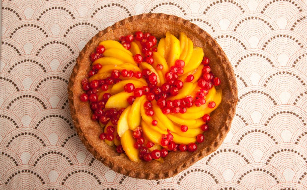 Peach & Red Currant Tart | Recipes | Cook For Your Life