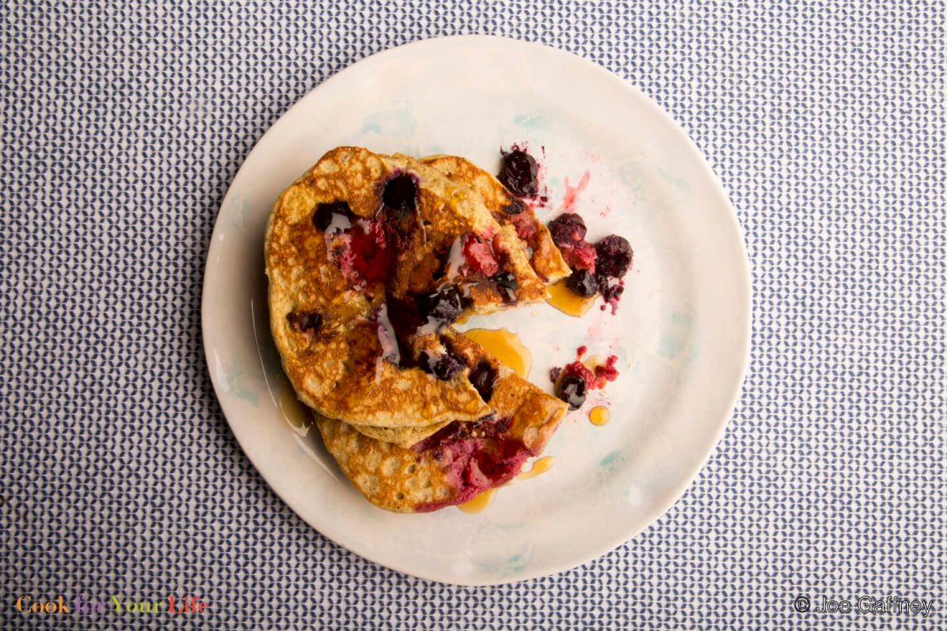 Whole Grain Berry Pancakes | Cook for Your Life
