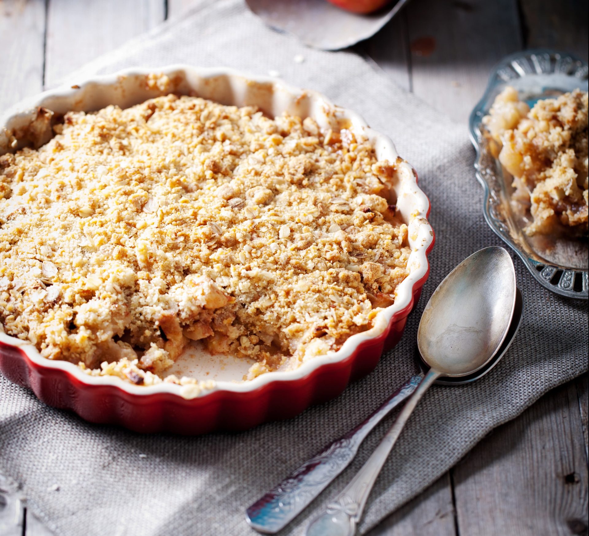 Apple & Date Crumble | Recipes | Cook For Your Life