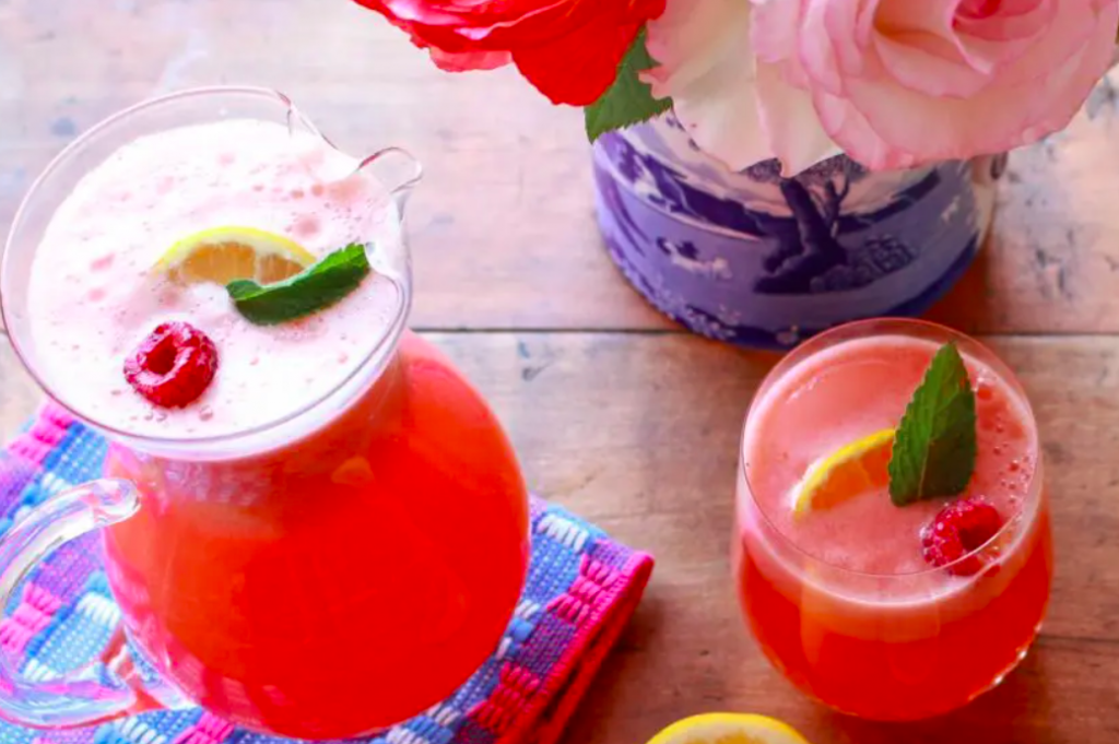 Limonada rosa con jengibre | Cook for Your Life